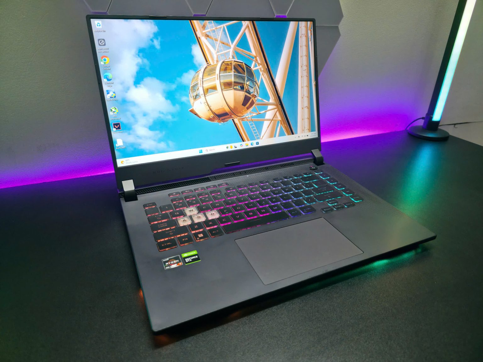 ROG STRIX G15 2021_LIKE NEW_R7 4800H 3060 FHD 144HZ 16GB 512GB - Hậu ...